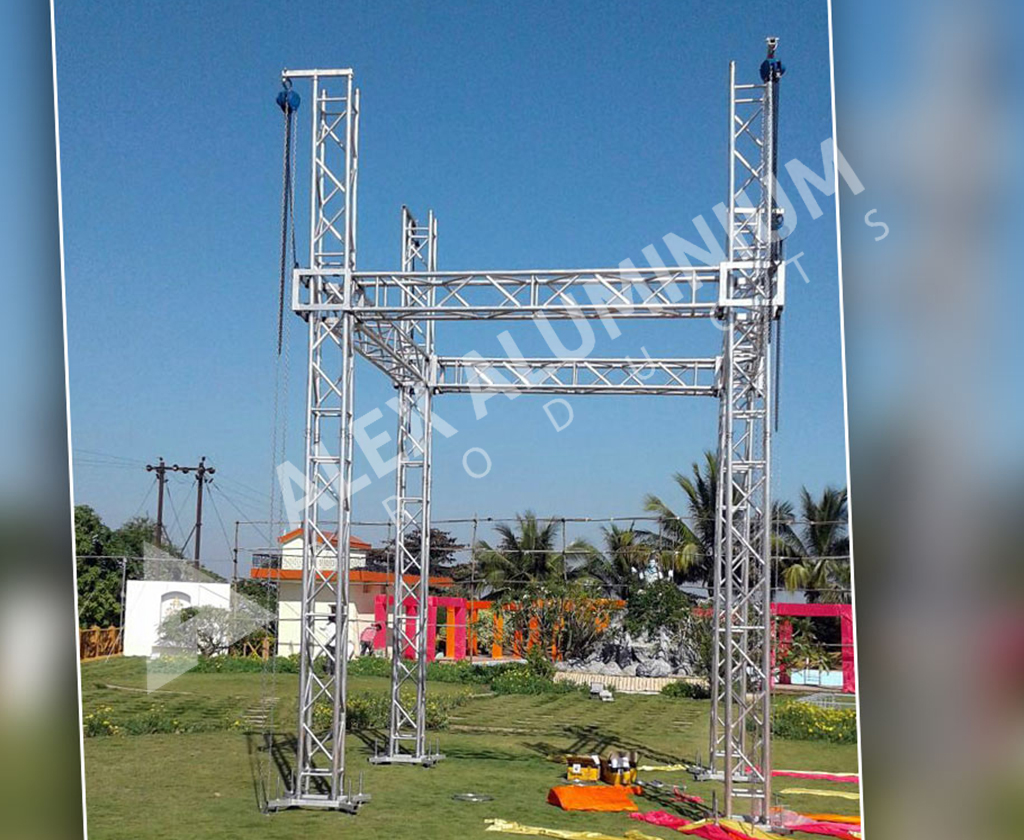 Aluminium Truss - Box Truss, Goal Post Truss in Hyderabad 9160735366 ...